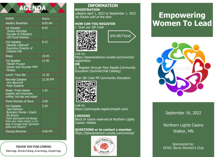 Empowering Women to Lead - Nevis MN - General Federation of Women's ...