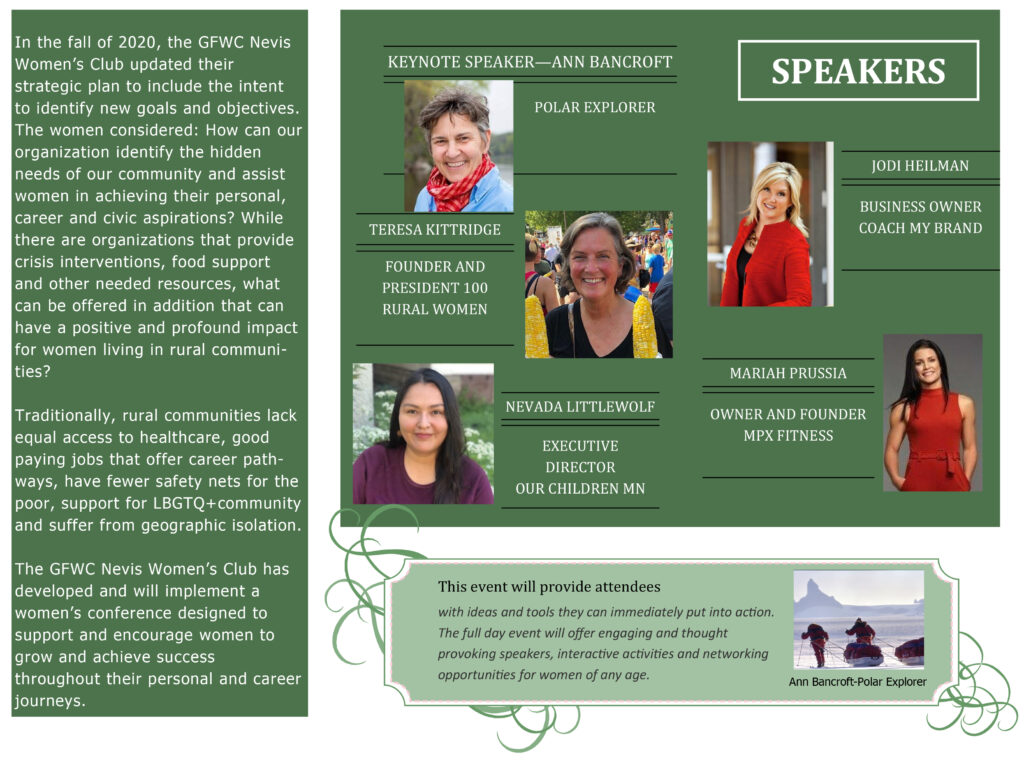 Empowering Women to Lead - Nevis MN - General Federation of Women's ...